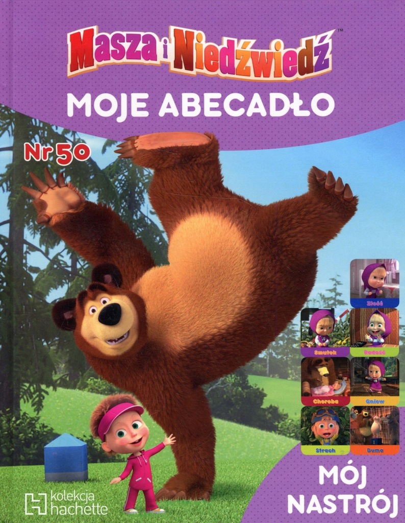 Masza i Niedźwiedź Moje Abecadło Nr 50 Mój Nastrój - 13125070405 ...