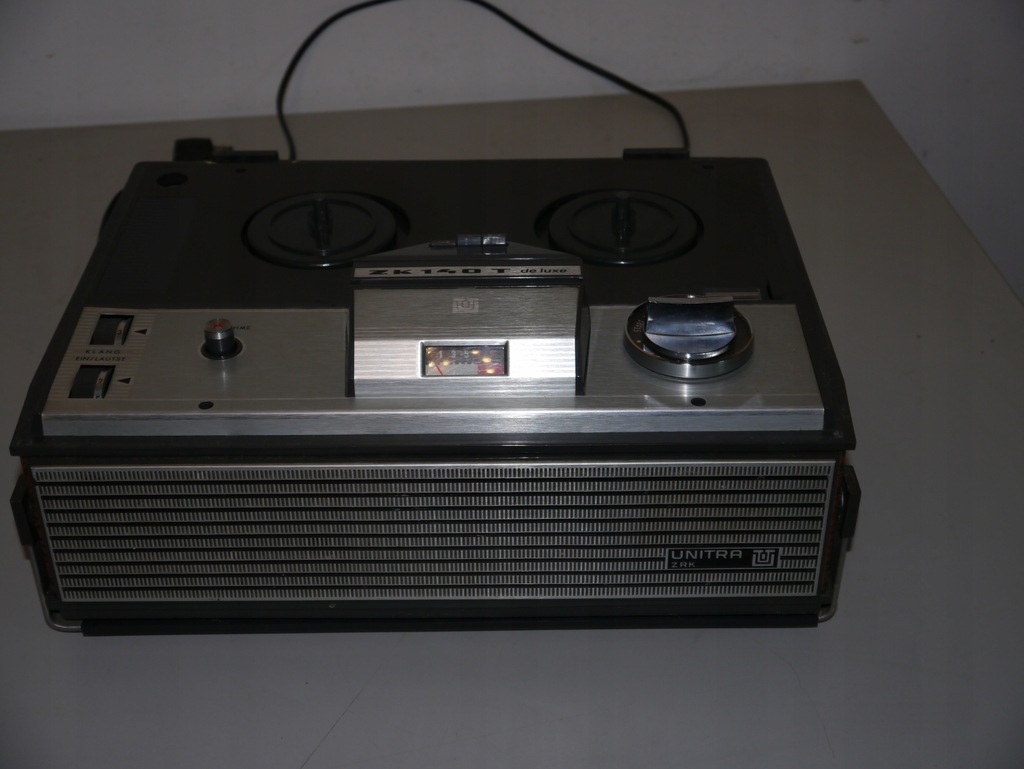 Magnetofon szpulowy Unitra ZK 140 De Luxe srebrny - 14023779983 ...