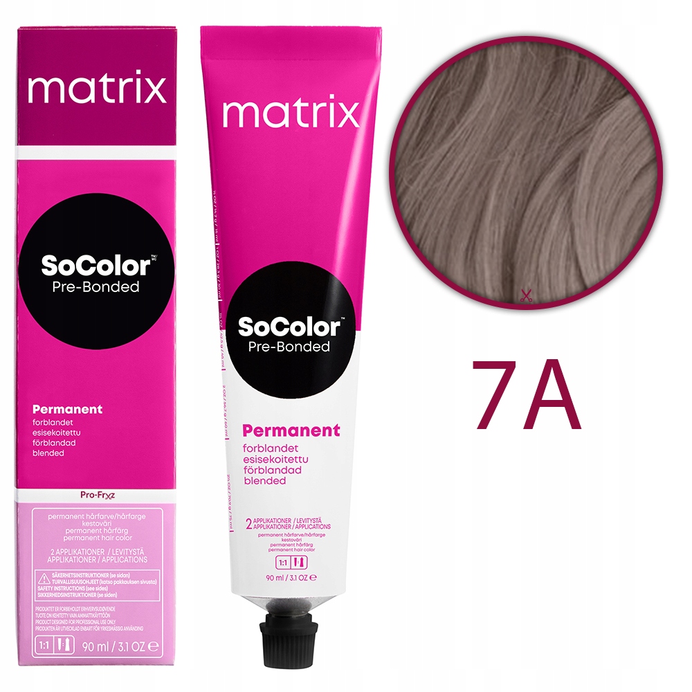 MATRIX SCB SOCOLOR - 7A - FARBA DO WŁOSÓW 90ml - 10943423556 ...