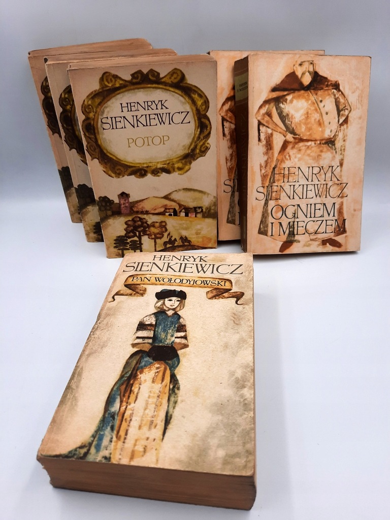 Trylogia - Sienkiewicz - ilustracje Szancer 1964 - 10802355283 ...
