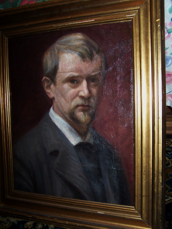 ORYGINAŁ AUKCYJNY AUTOPORTRET VILHELM TETENS 1920 - 7886343751 ...