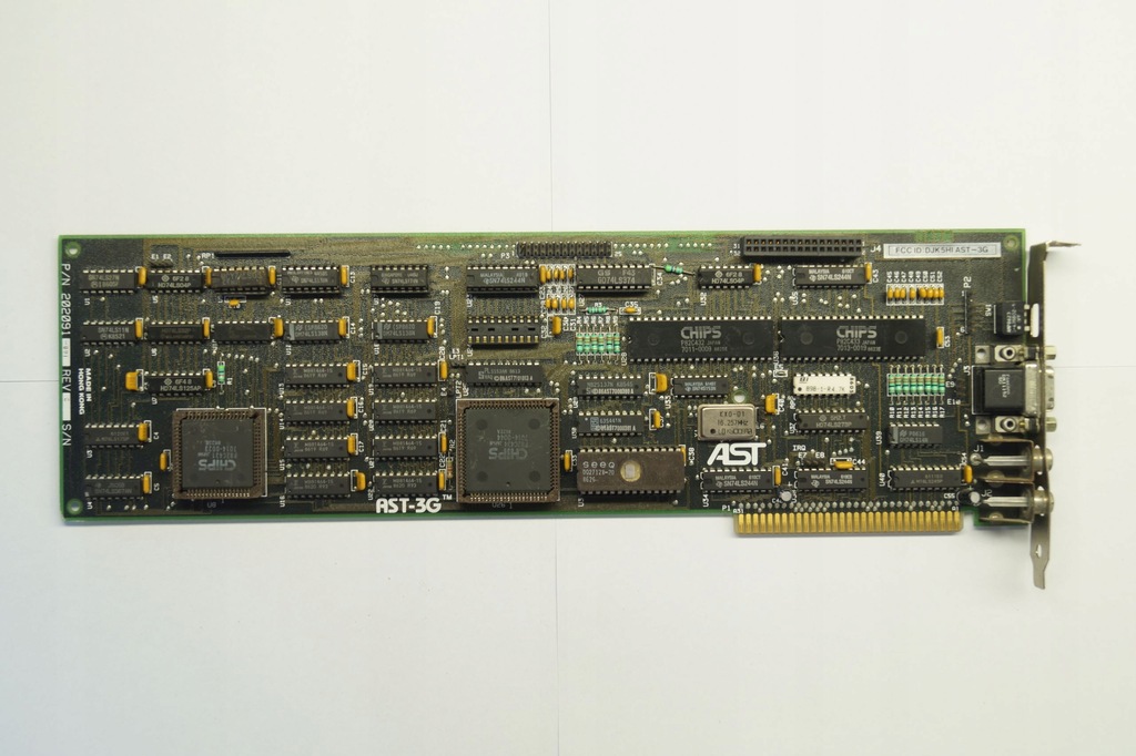Karta graficzna AST-3g EGA ISA 8-bit 256kb - 10967084637 - oficjalne ...