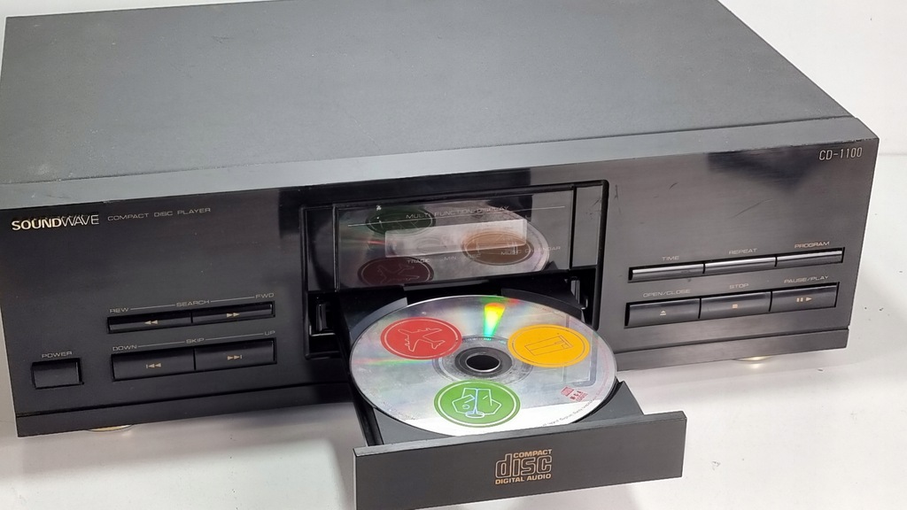 Soundwave CD-1100 CDplayer 1100 odtwarzacz kompakt - 12941577977 ...