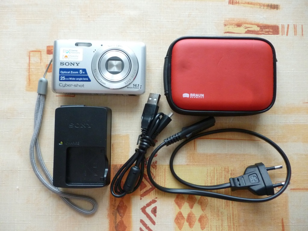 Sony Cyber-shot DSC-W520 w idealnym stanie - 13850901210 - oficjalne ...