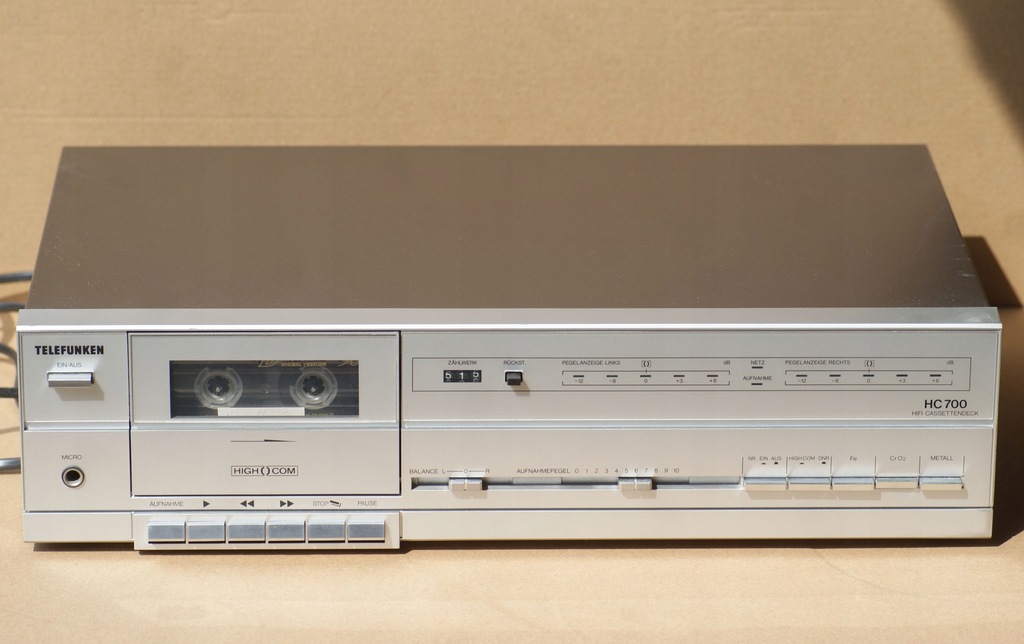 Magnetofon / DECK Telefunken HC 700 / zadbany - 13898144141 - oficjalne ...