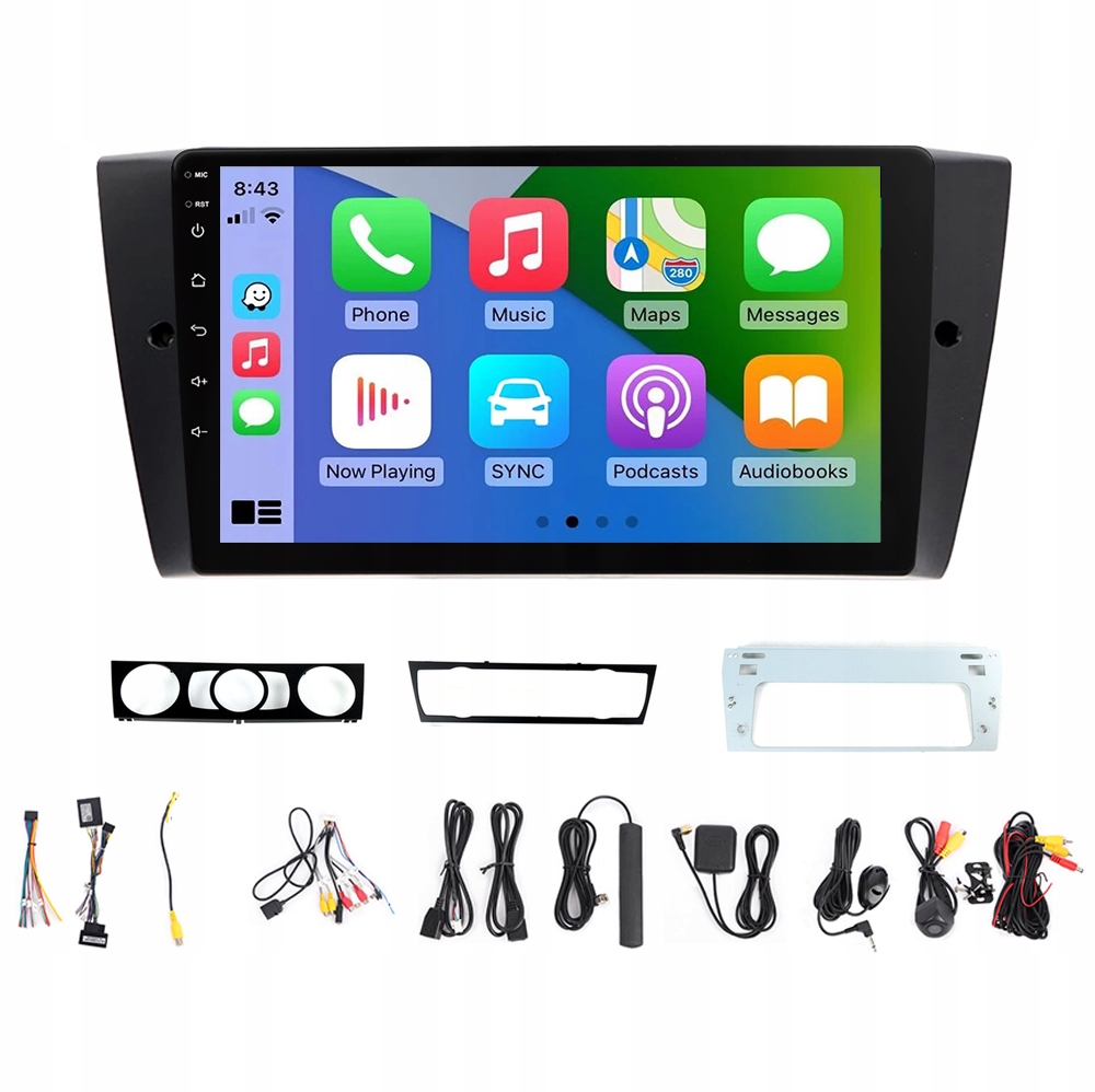 RADIO 2DIN ANDROID BMW 3-Series E90 E91 E92 E93 - 12400863314 ...