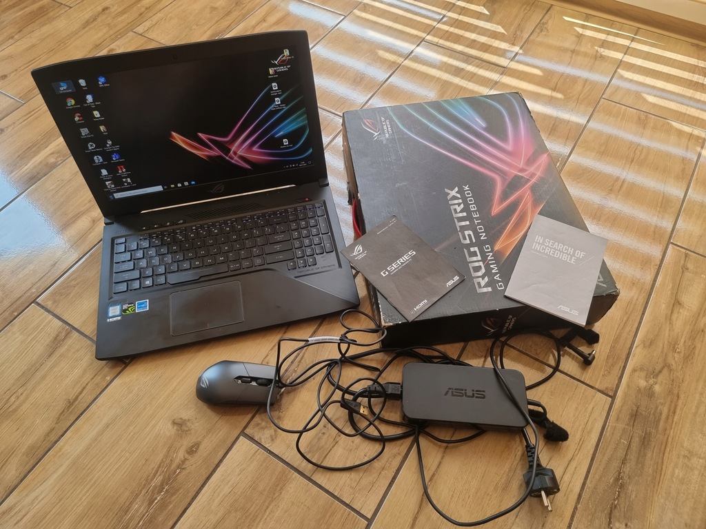 LAPTOP ASUS ROG STRIX GL503V I7-7700 HQ GTX 1050 - 11285909665 ...