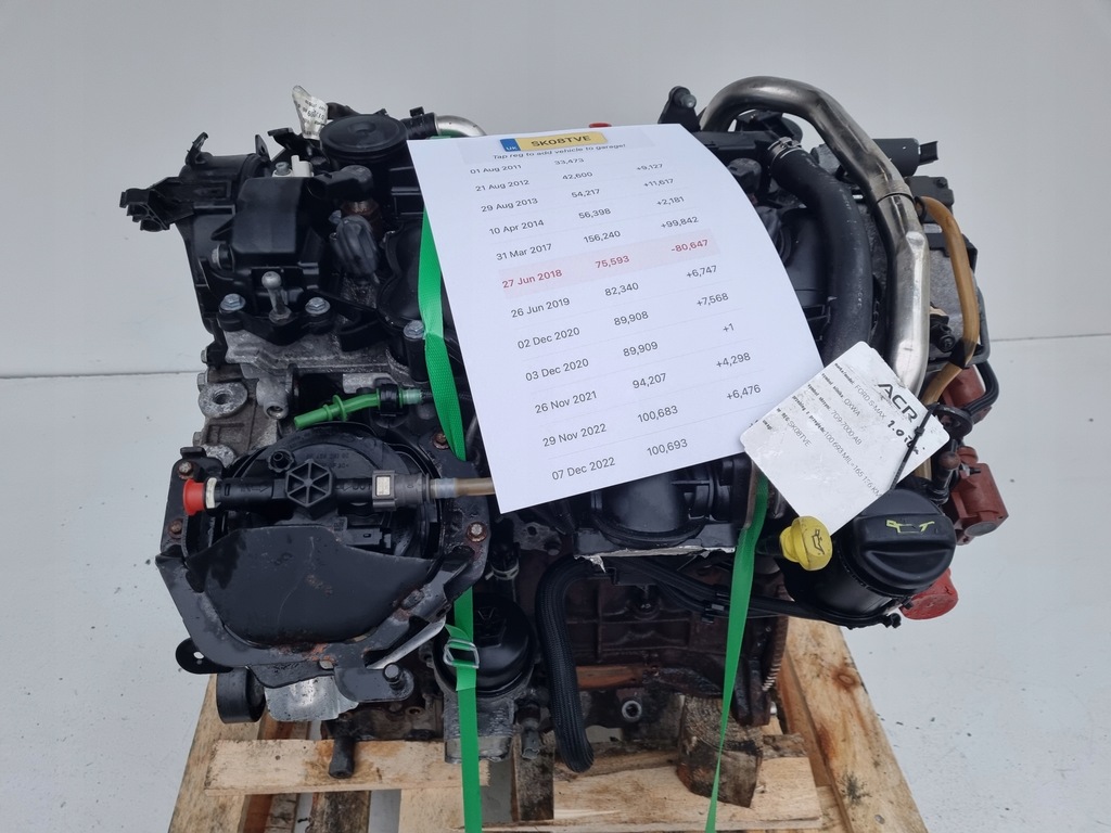 SILNIK KOMPLET Ford Mondeo IV MK4 2.0 TDCI 140KM udokumentowany 165tyś QXBA - 15174835526 ...