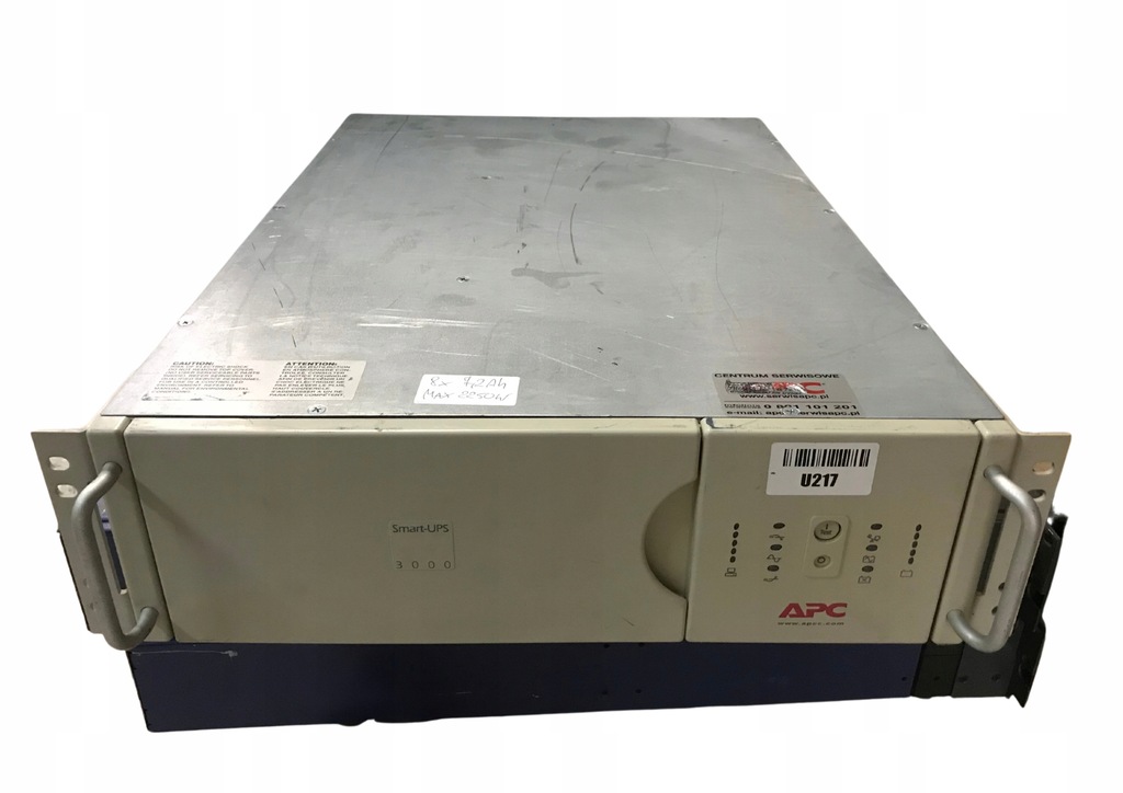 UPS APC SMART-UPS SU3000RMI3U 3000VA 2250W - 12961175632 - oficjalne ...