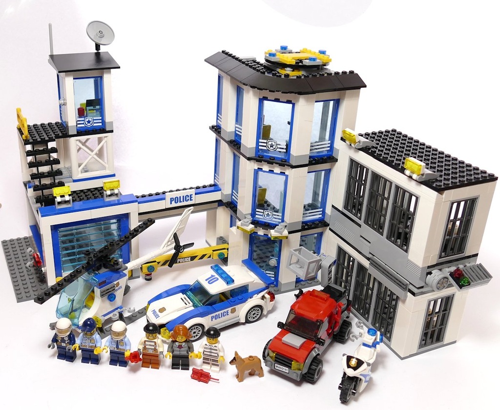 LEGO CITY 60141 KOMISARIAT POLICJI - 12560028115 - oficjalne archiwum Allegro