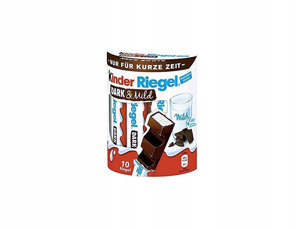 Kinder Riegel Dark&Mild 10x21g - 13102324953 - oficjalne archiwum Allegro