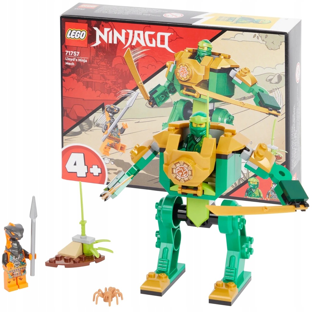 LEGO Ninjago Mech Ninja Lloyda 57 klocków - 14917322689 - oficjalne ...