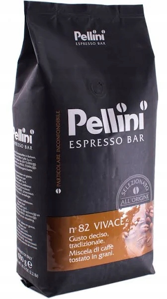 PELLINI ESPRESSO BAR VIVACE 1KG - KAWA ZIARNISTA - 14221259551 - oficjalne archiwum Allegro