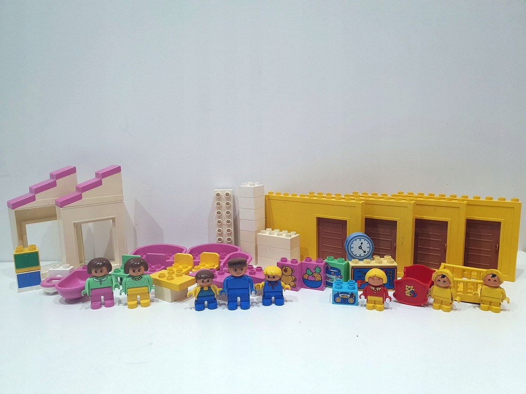 Lego DUPLO 2770 dom ściana kanapa figurki klocki - 12852152338 ...