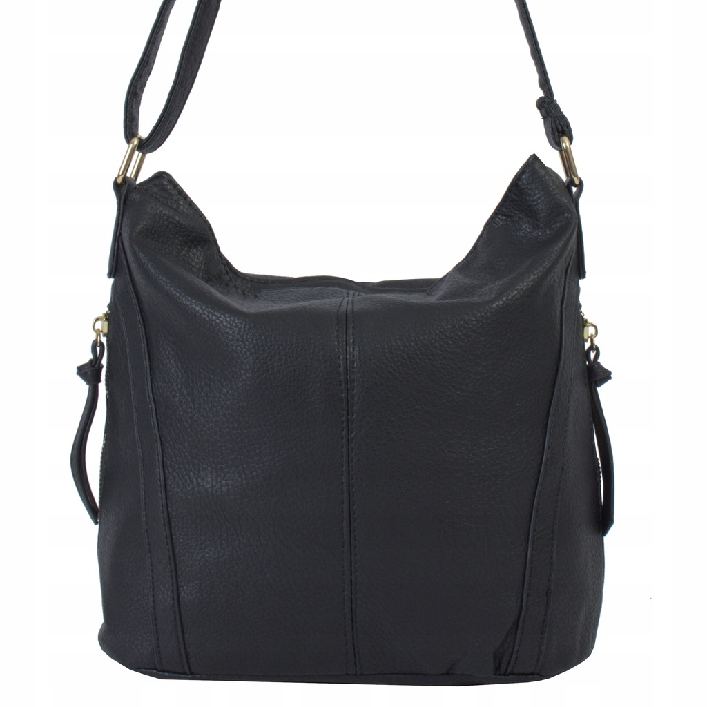 Torebka damska Listonoszka lekka torba na dł pasku - 12853316061 - oficjalne archiwum Allegro