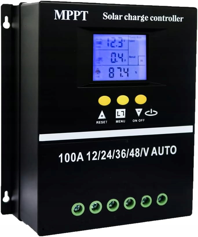 Outlet 100A MPPT Solarny Regulator Ładowania z LCD Uniwersalny - 15558760528 - oficjalne ...