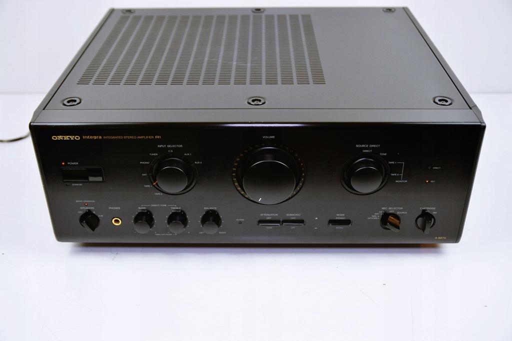 Wzmacniacz stereo Onkyo integra A-8870 - 8962273120 - oficjalne archiwum Allegro