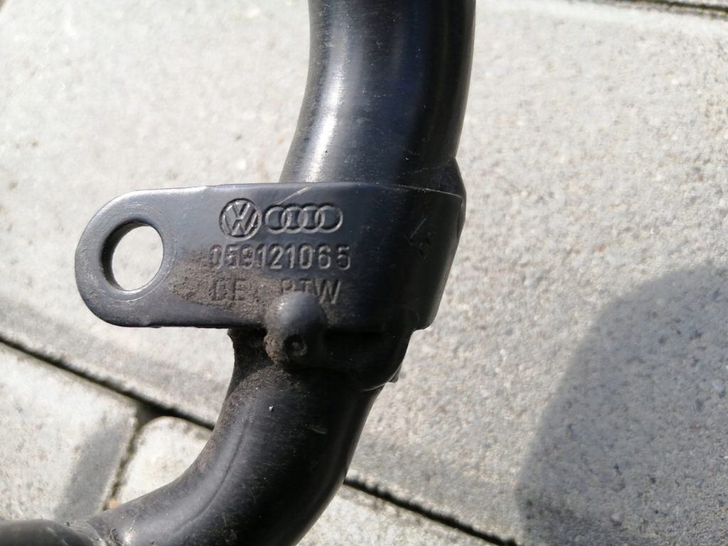 RURA PRZEWÓD WODY 059121070P KRÓCIEC VW AUDI - 11194386295 - oficjalne ...