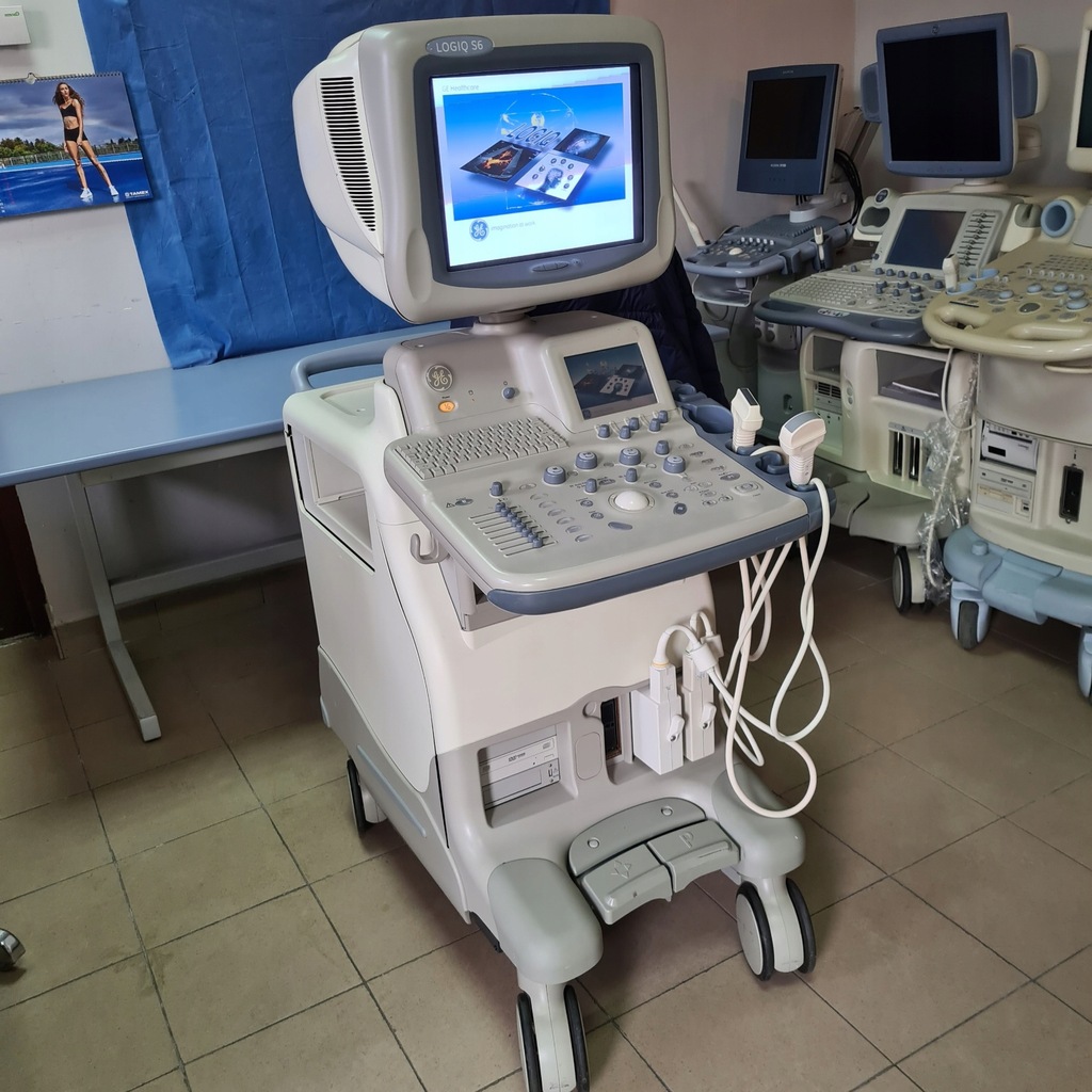 APARAT USG GE LOGIQ S6 - 10588145626 - oficjalne archiwum Allegro