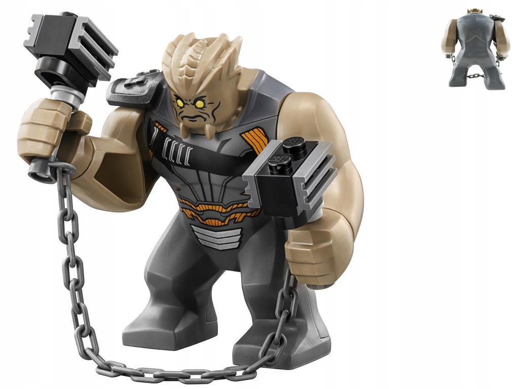 LEGO Super Heroes - Cull Obsidian + bronie ! 76108 - 7605558970 ...