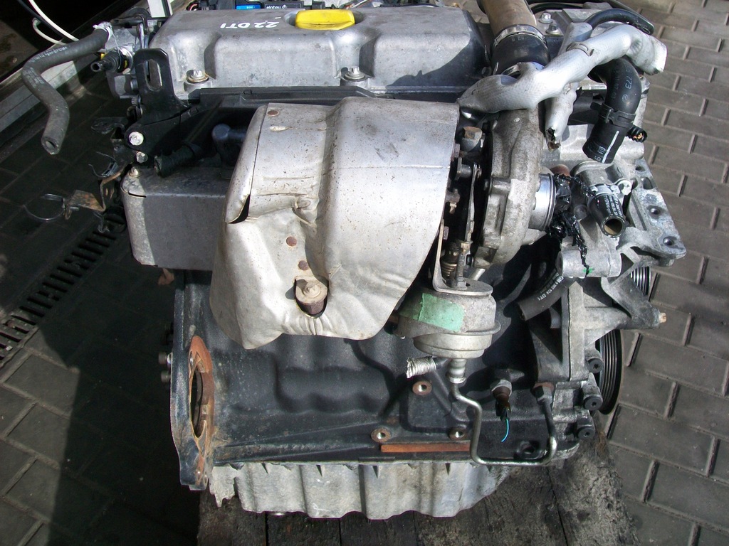 SILNIK JAK NOWY VECTRA C ZAFIRA I 2.2 DTI Y22DTR - 12459648726 ...