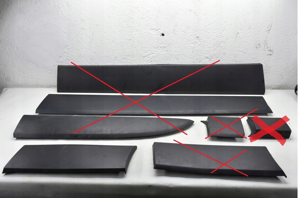 VIVARO B TRAFIC III LISTWA DRZWI KAROSERII BOCZNE - 14645977255 ...