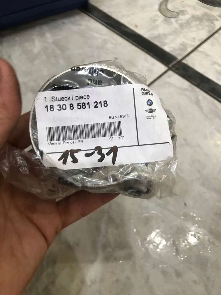 BMW obejma uszczelniająca org. 18308581218 - 14176282522 - oficjalne ...