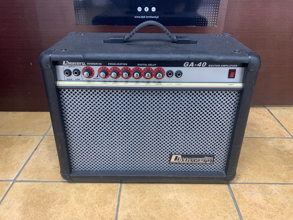 Wzmacniacz Dimavery GA-40 - 11837166363 - oficjalne archiwum Allegro