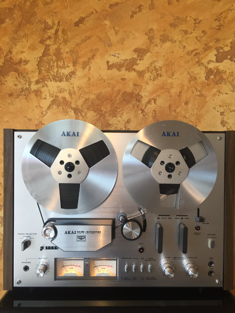 Magnetofon szpulowy AKAI GX4000D srebrny - 12345454897 - oficjalne archiwum Allegro