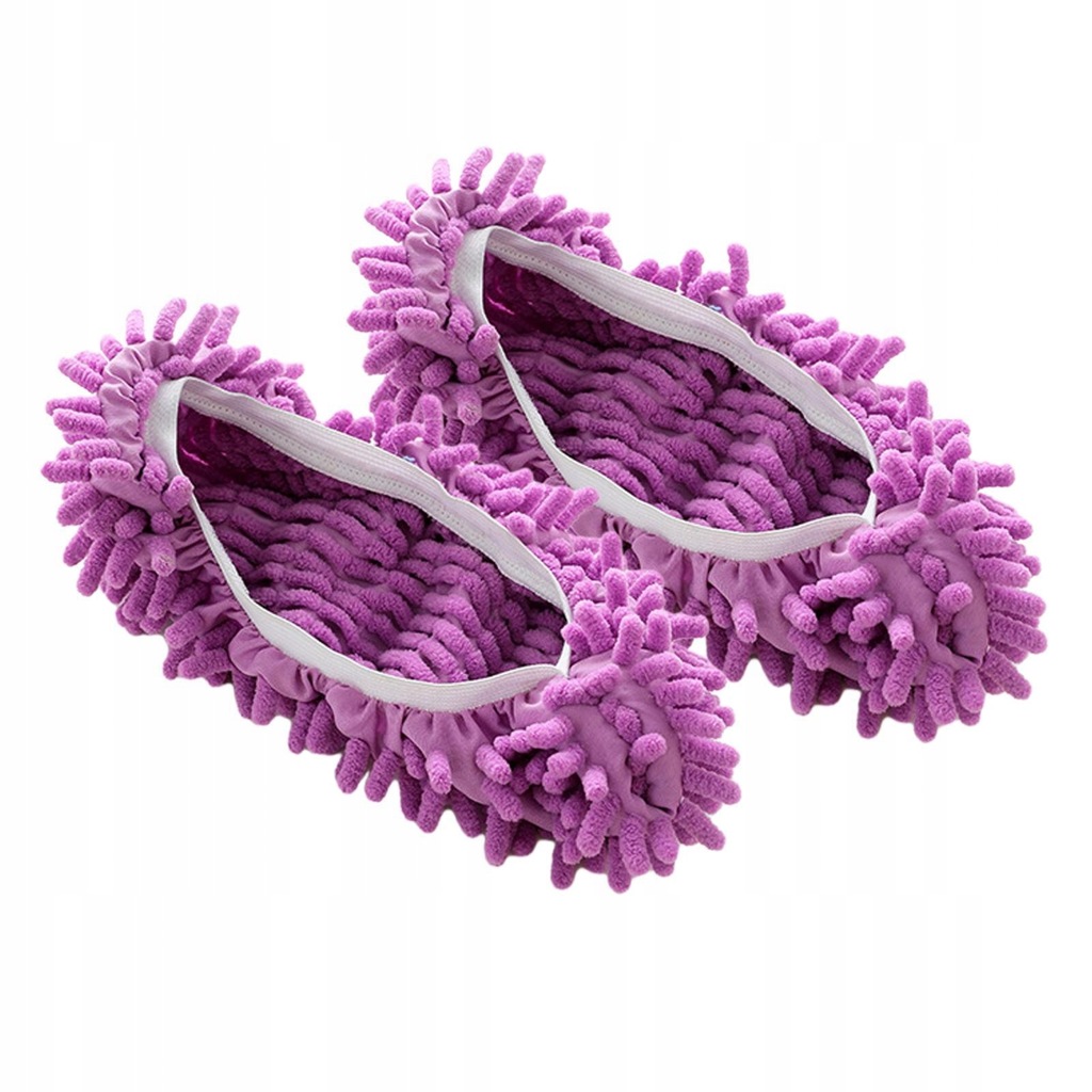 Mop Slippers for Floor Cleaning Reusable Soft Microfiber Foot Socks ...