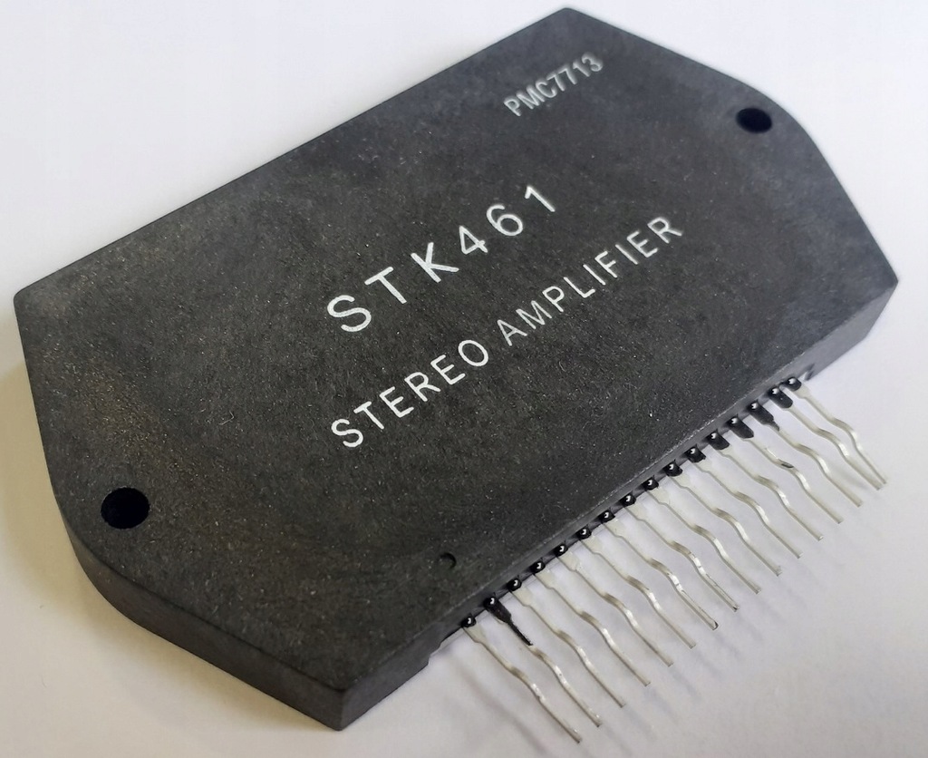 Końcówka mocy wzmacniacz układ STK461 STK 461 Power Amplifier zam. STK459 - 14569748677 ...