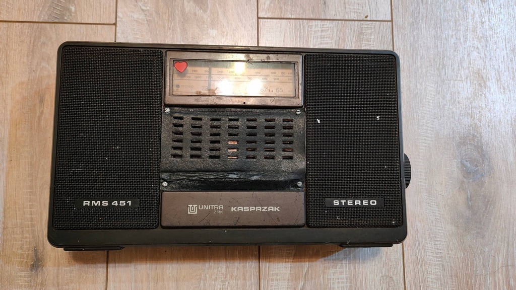 Radio UNITRA RMS 451 KASPRZAK - 14136164938 - oficjalne archiwum Allegro