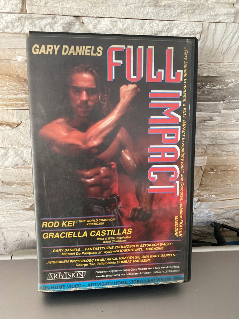 FUll Impact VHS Gary Daniels - 12585146045 - oficjalne archiwum Allegro