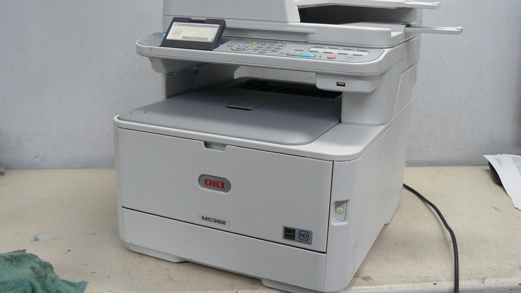Oki Mc 362 kolorowe urządzenie All in 1 LASEROWE - 12596569502 - oficjalne archiwum Allegro