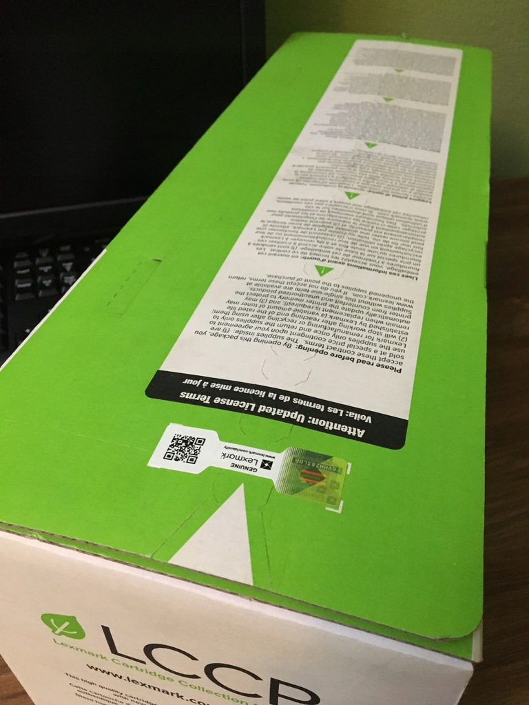 Oryginalny toner Lexmark 58D2U0E - 55k stron! - 8608026815 - oficjalne ...