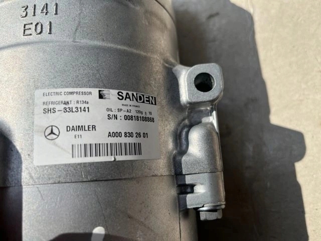 Mercedes 167 290 A 0008302601 sprężarka ORYG NOWA - 12104281208 ...