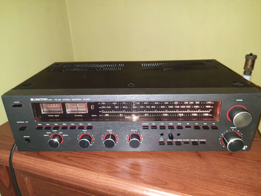 Amplituner AT 9100 Unitra ZRK wieża stereo - 11937608638 - oficjalne ...