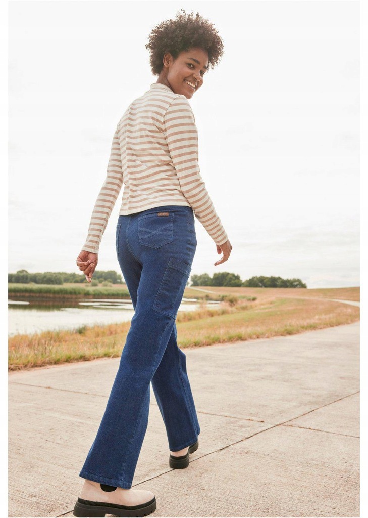 HF2024 Bonprix 34 JEANSY SZEROKIE NOGAWKI - 13762213170 - oficjalne archiwum Allegro