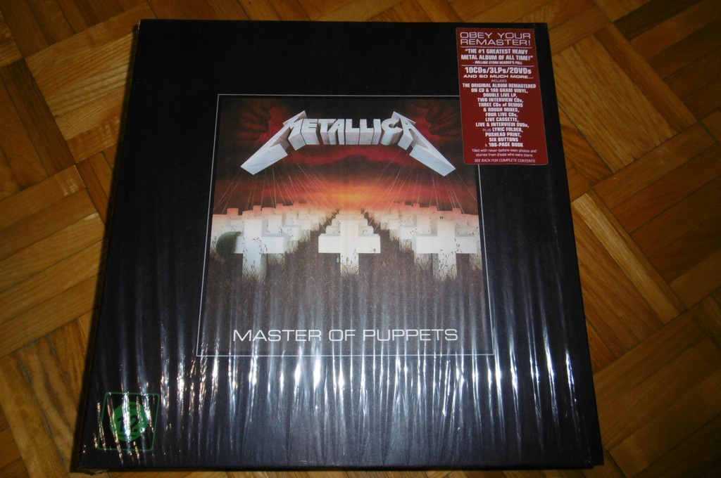 Metallica Master of Puppets - Super Deluxe Box Set - 12928030020 ...