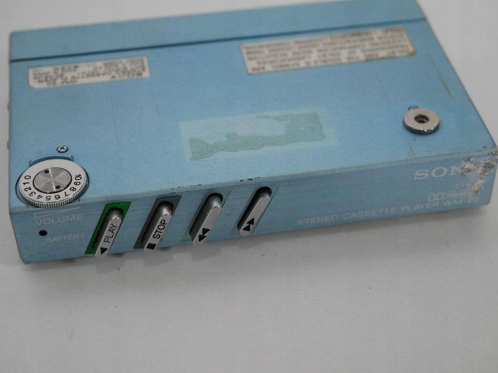 SONY WM-20 WALKMAN - 12733166218 - oficjalne archiwum Allegro