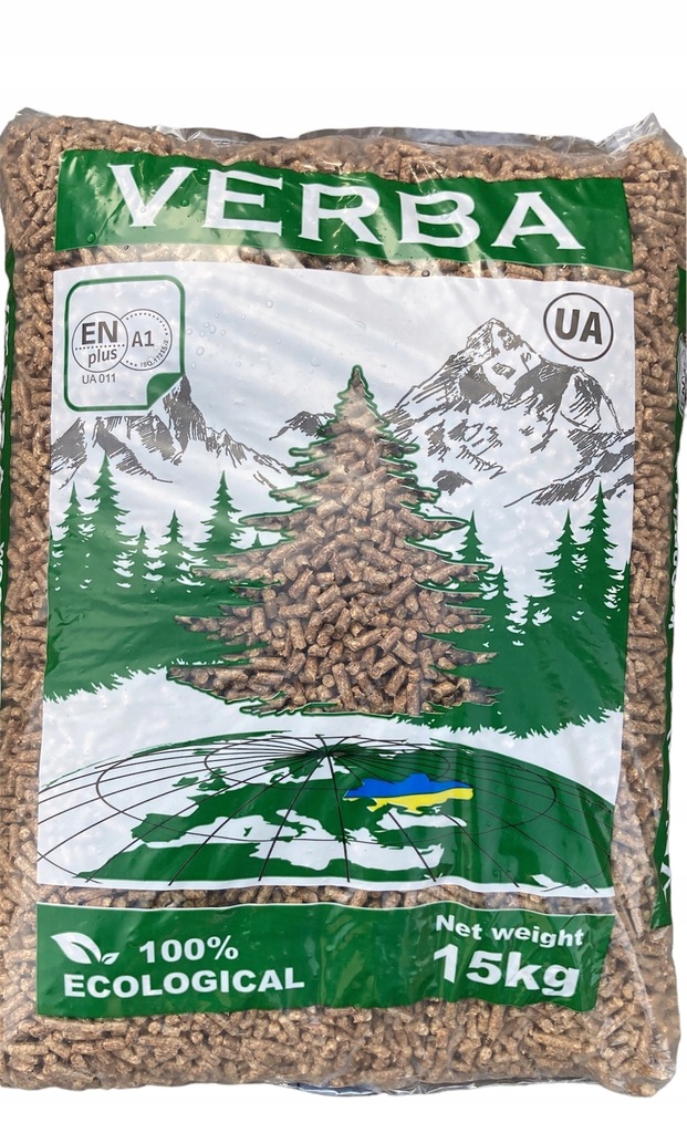 Pellet sosnowy A1 EN Plus 6mm VERBA DOSTAWA GRATIS - 12854816315 - oficjalne archiwum Allegro