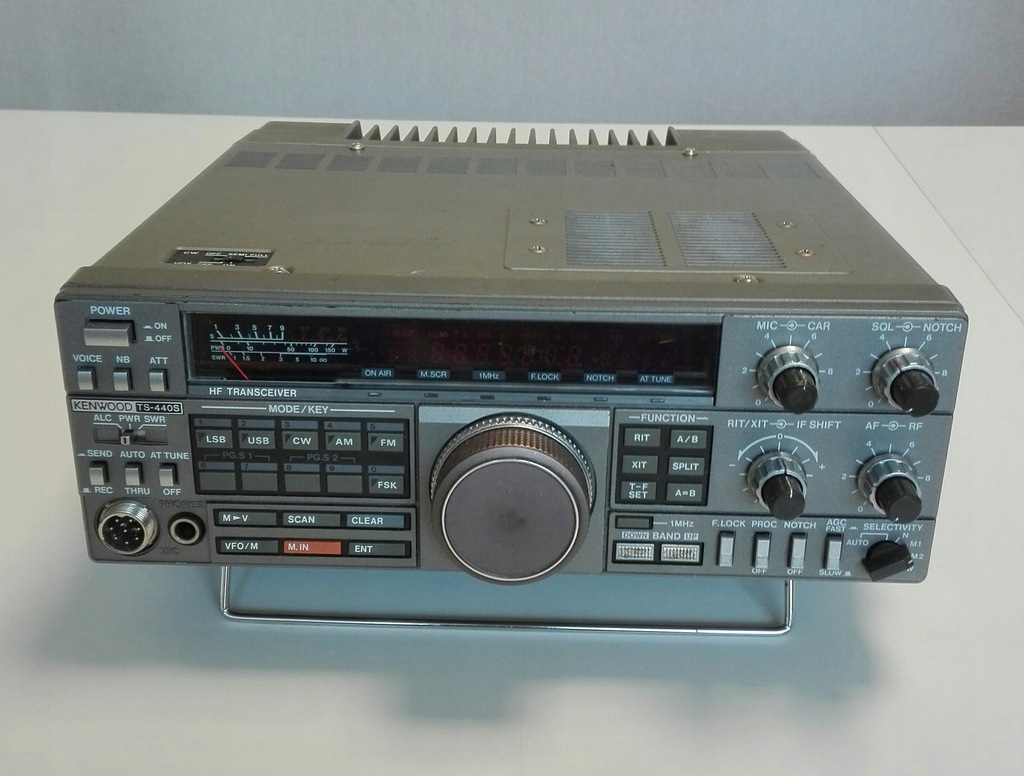 Kenwood TS-440 SAT with Kenwood MC 43S Microphone - 7853187247 - oficjalne archiwum Allegro