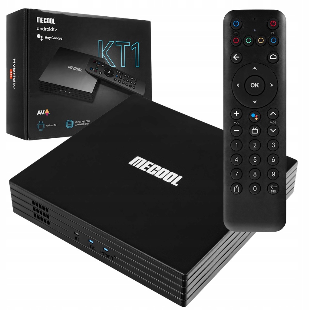Dekoder SATELITARNY Android 10 tuner DVB-S2X 4K - 12208697611 ...