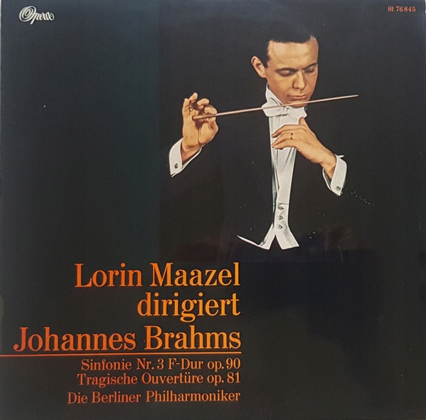 Brahms Symfonia 3 Uwertura tragiczna Maazel LP - 12499887376 - oficjalne archiwum Allegro