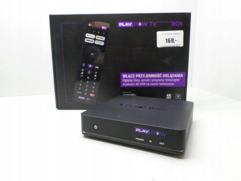 PLAY NOW TV BOX 2 - 11731493153 - oficjalne archiwum Allegro