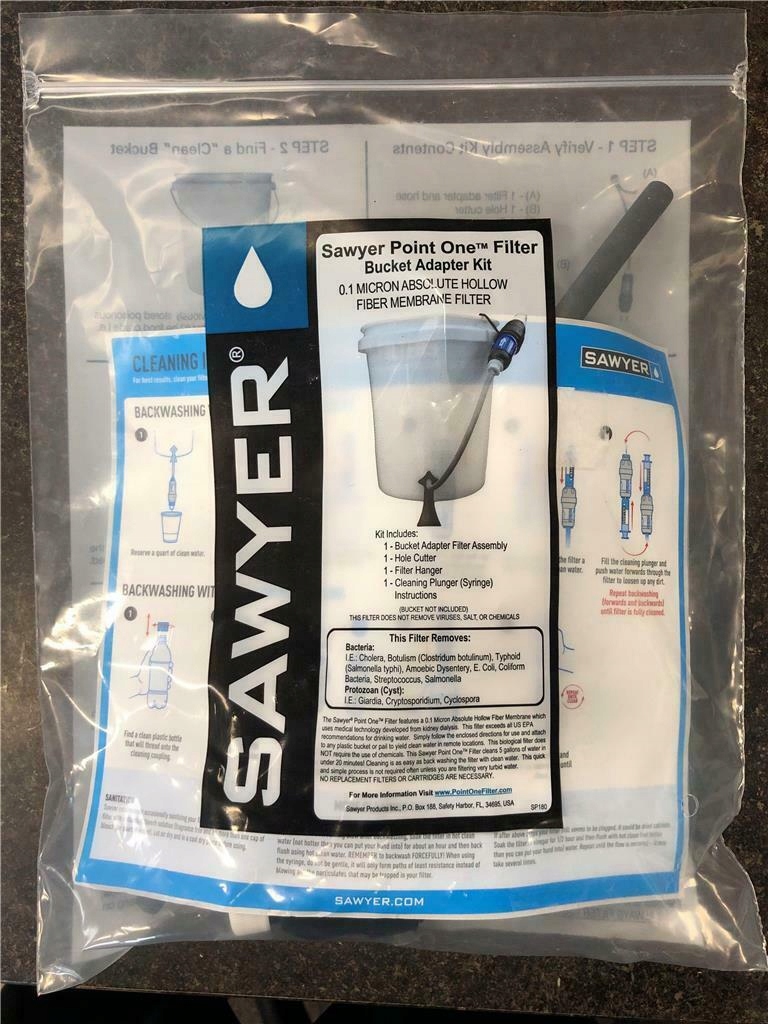 FILTR SAWYER POINT ONE BUCKET ADAPTER KIT SP180 - 8845602154 ...