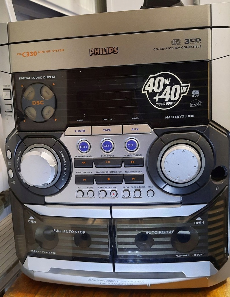 Philips FW-C330 sama Mini Wieża HIFI - 13063082780 - oficjalne archiwum ...