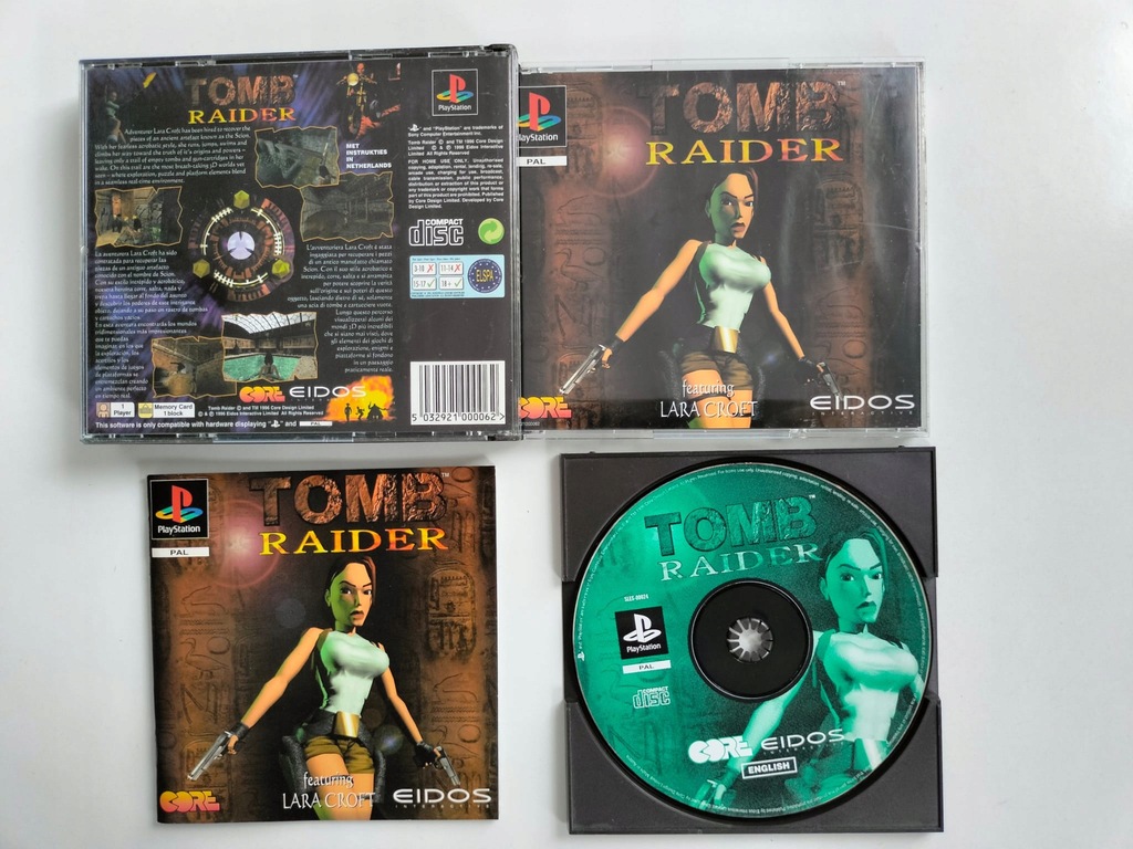 TOMB RAIDER BIG BOX PSX PS1 - 14319216676 - oficjalne archiwum Allegro