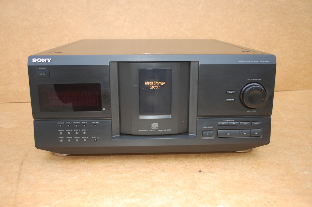 Odtwarzacz CD Sony Sony CDP-CX230 czarny - 11346853539 - oficjalne archiwum Allegro