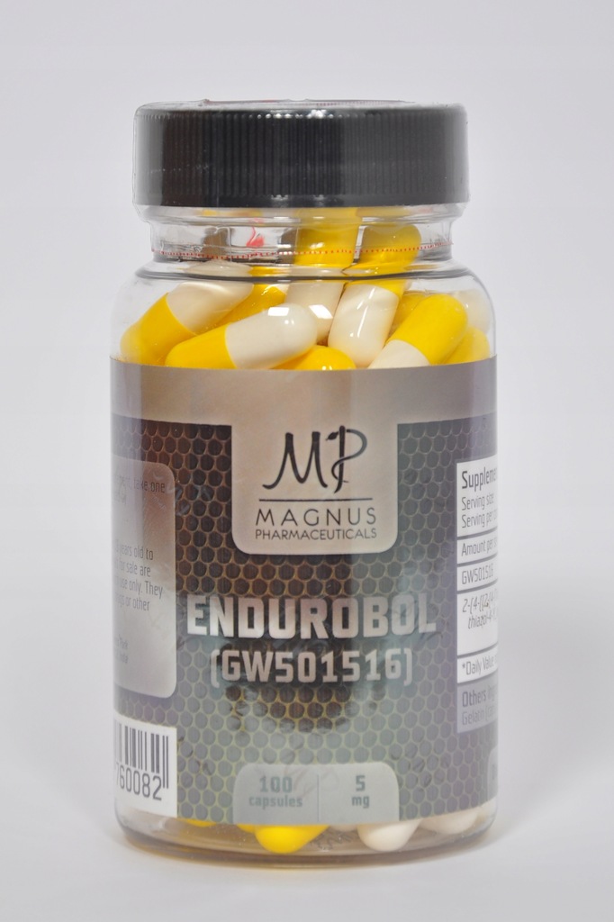 ENDUROBOL MAGNUS GW501516 KARDARYNA 100KAPS 5MG - 11538688591 ...